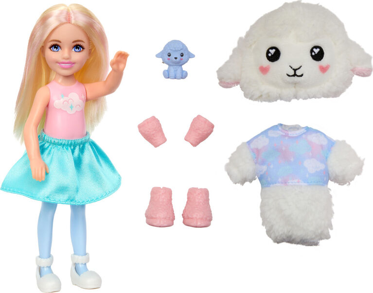 Barbie Chelsea Cutie Reveal Chelsea Cozy Cute Tees Series - Lamb – The ...