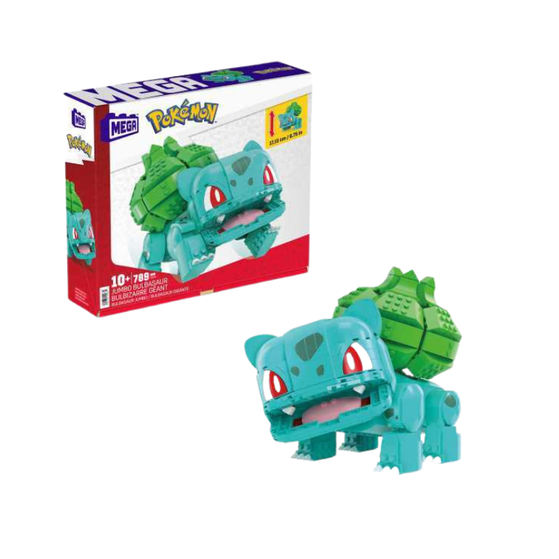 Mega Blocks Mega Pokemon - Jumbo Bulbasaur Toys by Mattel – The Little ...