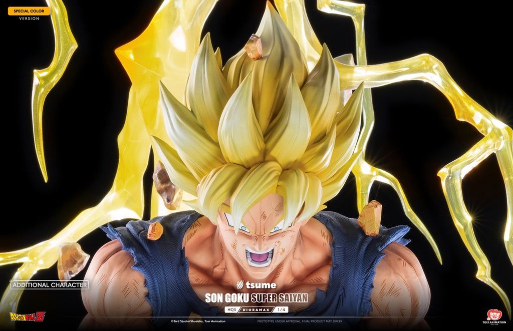 Dragon Ball [SPECIAL] SON GOKU SUPER SAIYAN - HQS DIORAMAX (1/4) – The ...