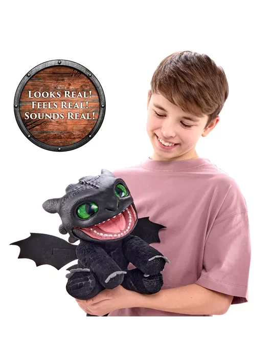 How to Train Your Dragon Toothless Puppetronic by RealFX – The Little ...