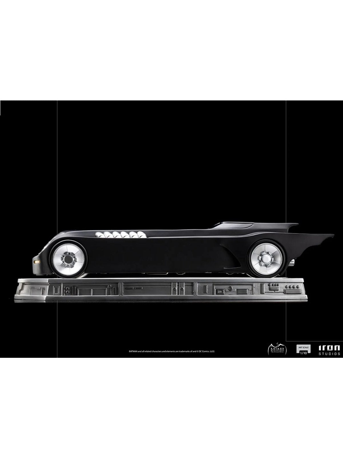DC BATMAN THE ANIMATED SERIES - BATMOBILE ART SCALE 1/10 STATUE BY IRO ...