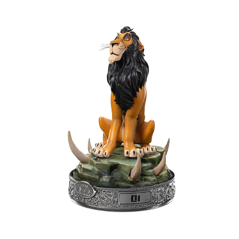 Disney Scar Disney 100th The Lion King - Art Scale 1/10 - Iron By Iron ...