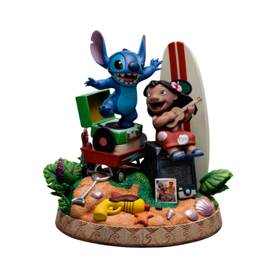 Lilo & Stitch Deluxe 1/10 Art Scale Limited Edition Statue By Iron Stu ...