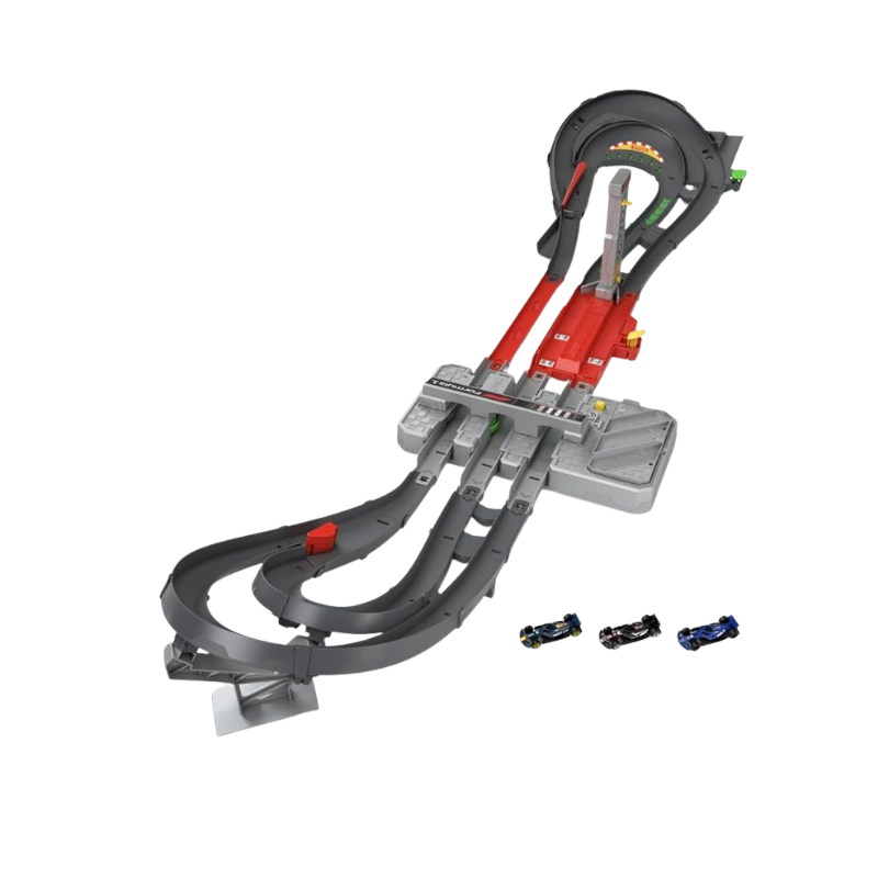 Hot Wheels Racing Grand Prix Trackset- F1 Diecast Cars By Mattel – The ...