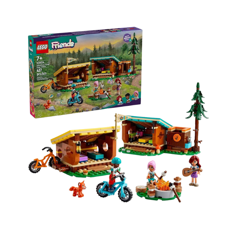 42624 Adventure Camp Cozy Cabins By Lego – The Little Things