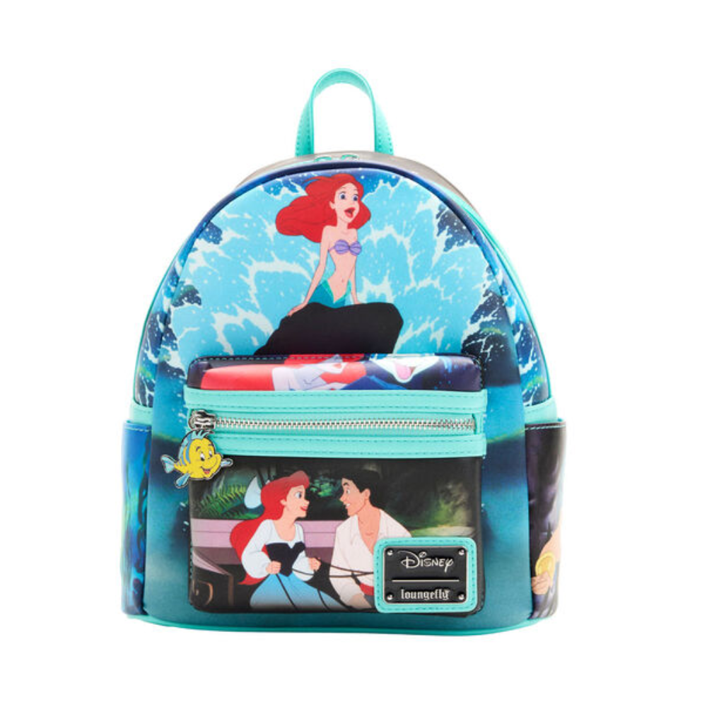 Loungefly! Leather: Disney Princess Scenes Series Mini Backpack – The ...