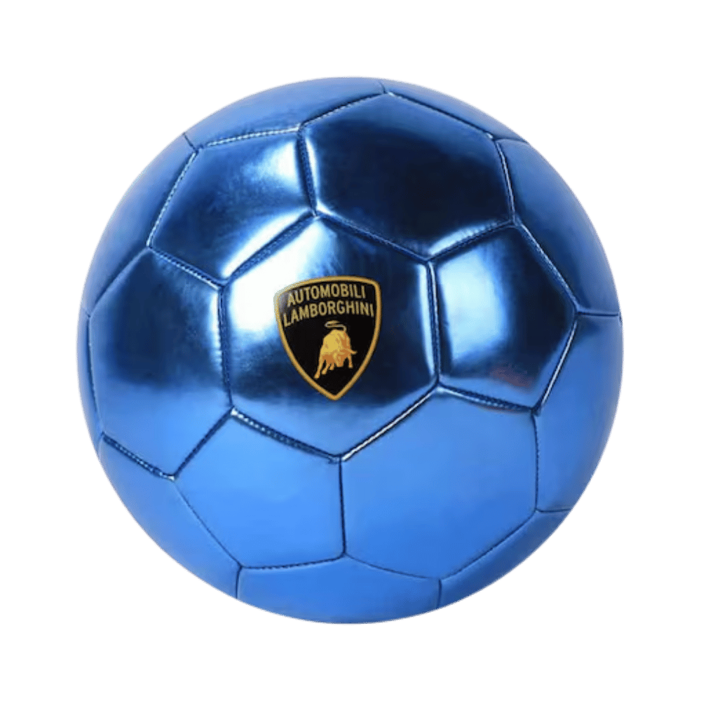 LAMBORGHINI No.5-MATELIC PVC SOCCER BALL - BLUE – The Little Things