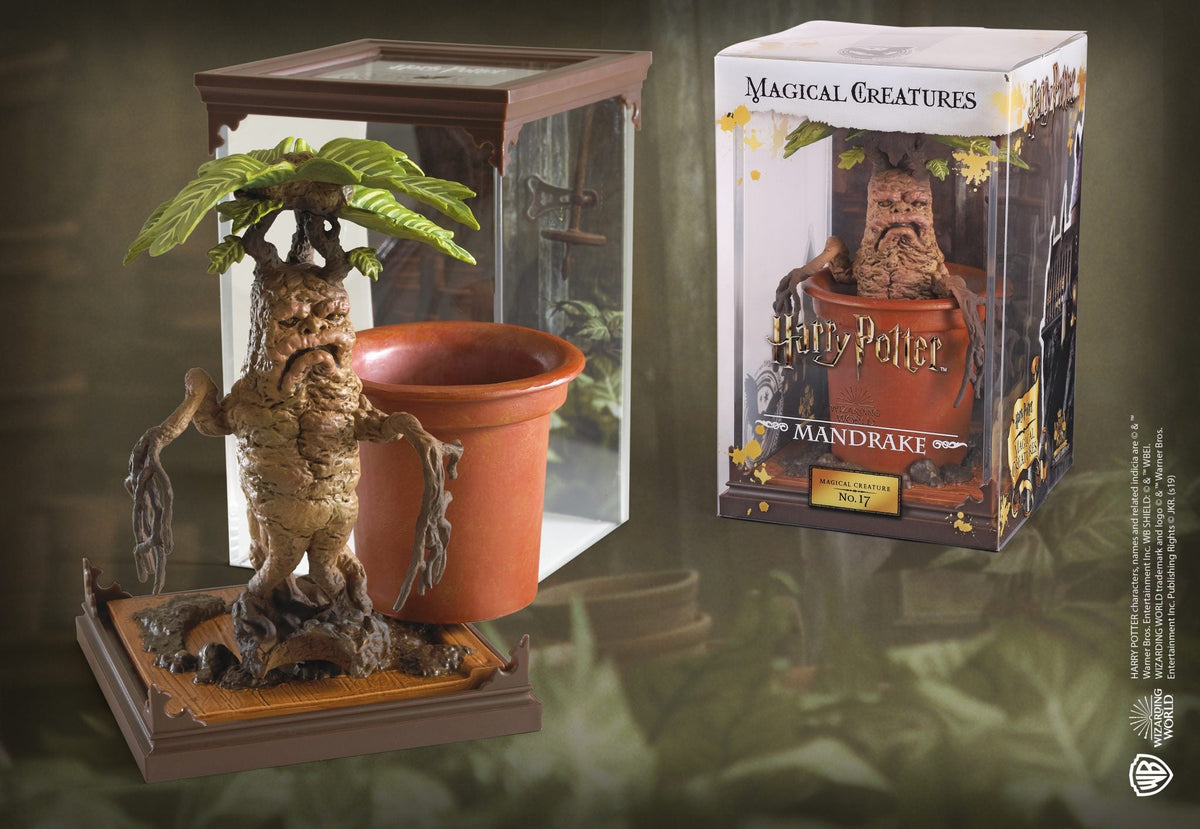 Harry Potter Magical Creatures Figurine Mandrake by The Noble Collecti ...