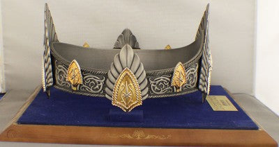 Lord Of The Rings Replica Crown Of King Elessar by Noble Collection ...