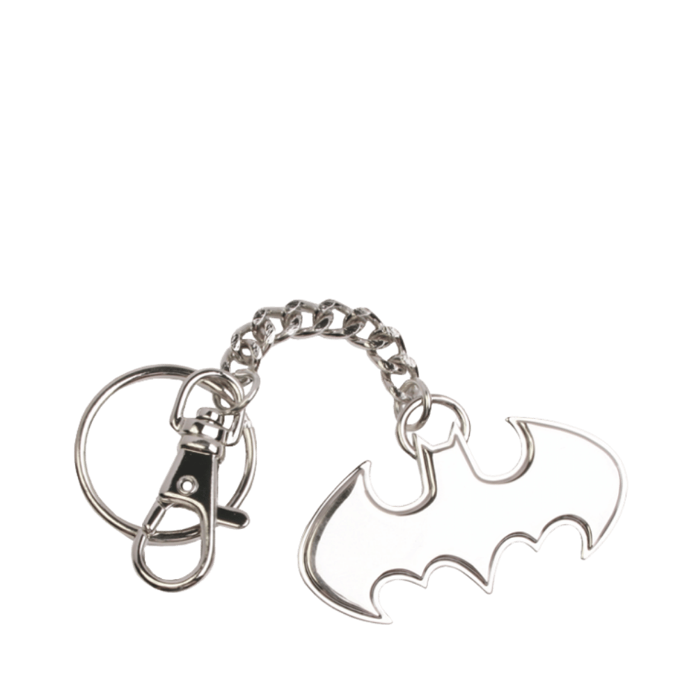 Batman Shaped Logo Keychain (Stainless Steel) By Noble Collection – The ...