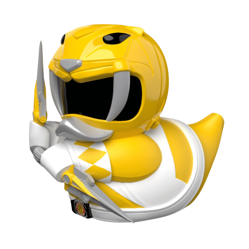 Power Rangers Yellow Ranger Limited Edition Cosplaying Rubber Duck By ...