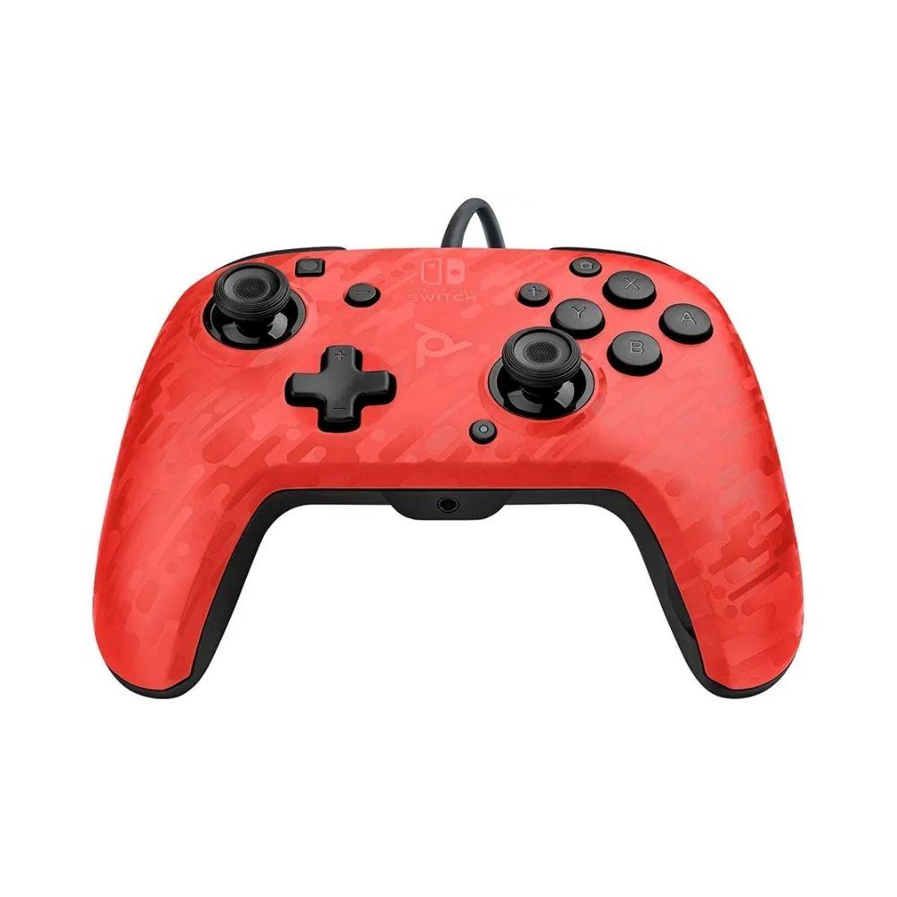 PDP Switch - Faceoff Controller - Camo Red – The Little Things