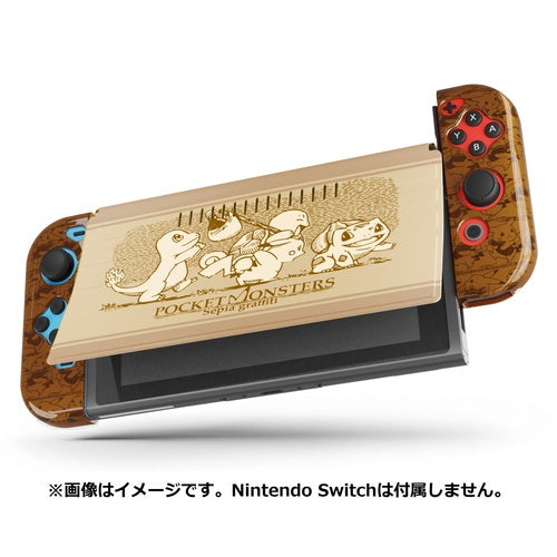 POKEMON CENTER : Pocket Monsters Sepia Graffiti Nintendo Switch Protec ...
