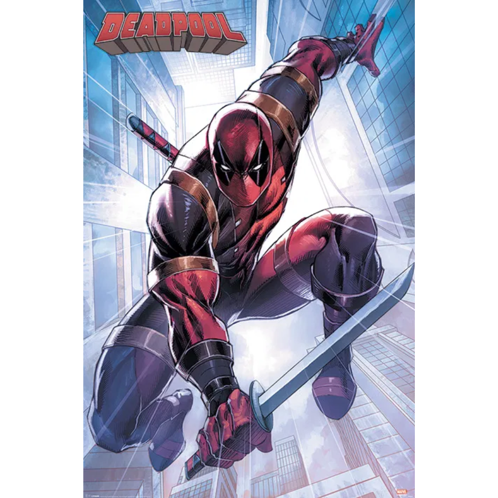 DEADPOOL - ACTION POSE (MAXI POSTER) By PYRAMID – The Little Things