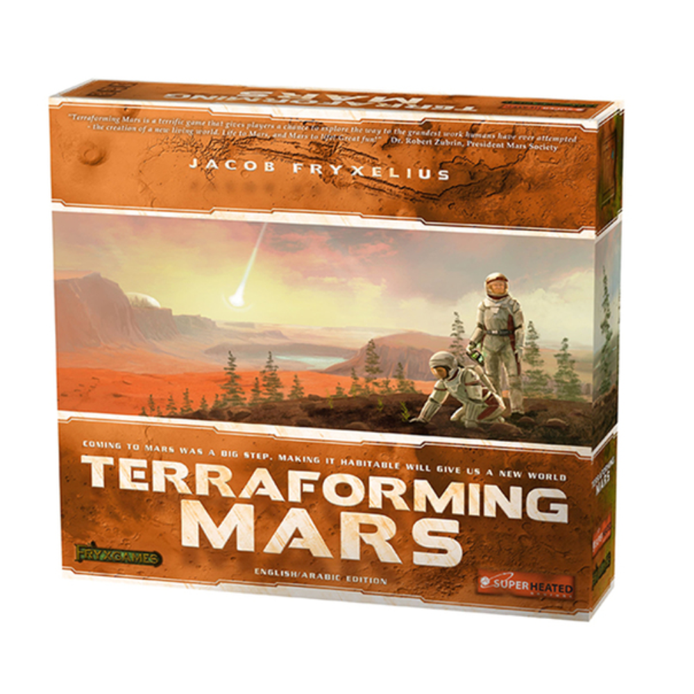 Terraforming Mars Arabic/English Board Game – The Little Things