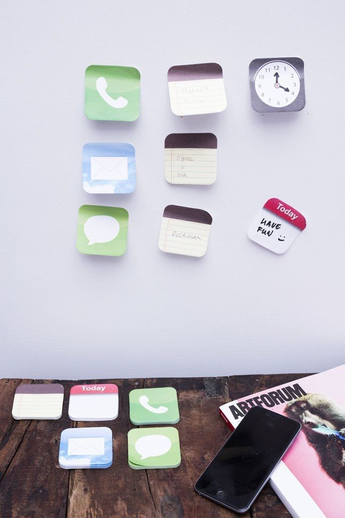 Phone App Sticky Notes by Kikkerland – The Little Things