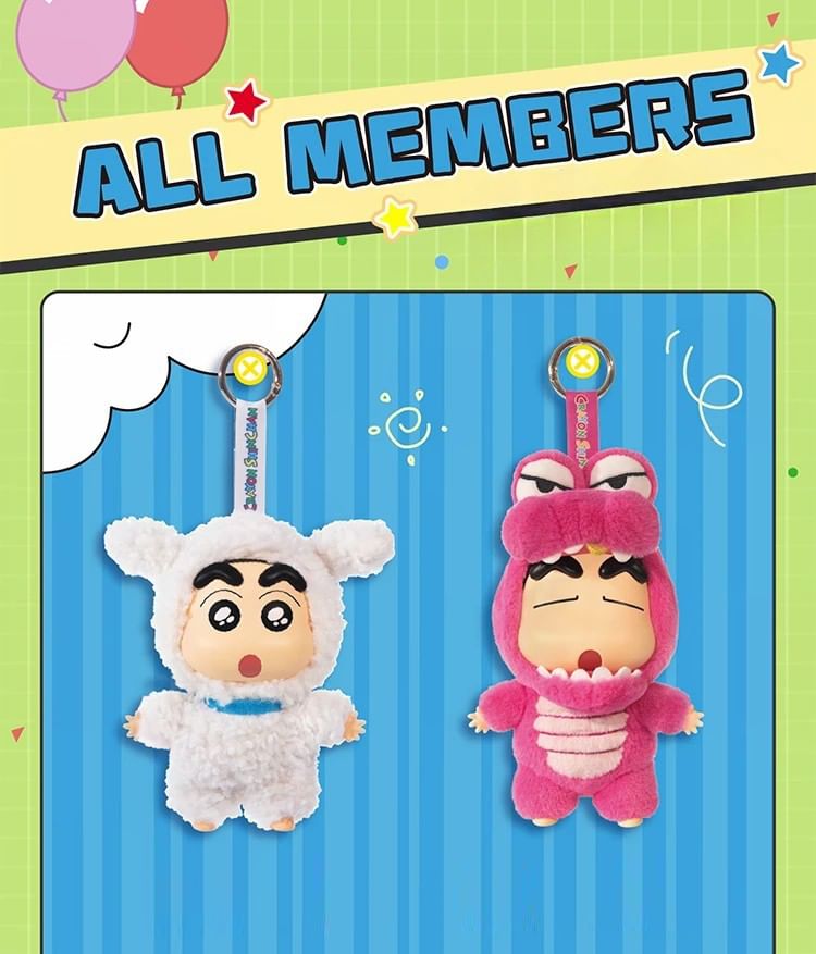 SHINCHAN Plush Pendant By Top Toy The Little Things SHINCHAN Plush Pendant By Top Toy The Little Things