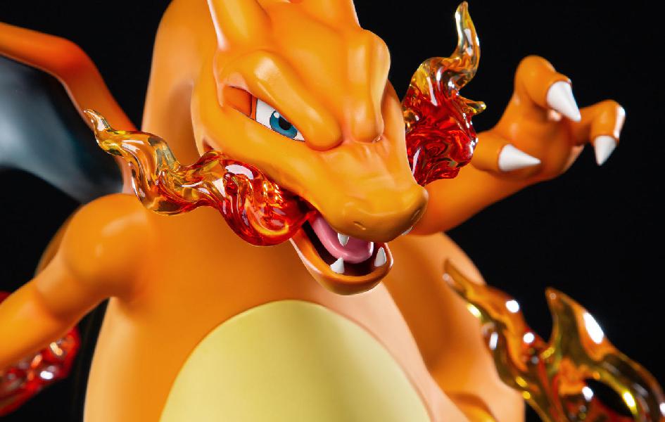 Pokemon CHARIZARD BIG SCALE STATUE By UNiQUE ART – The Little Things