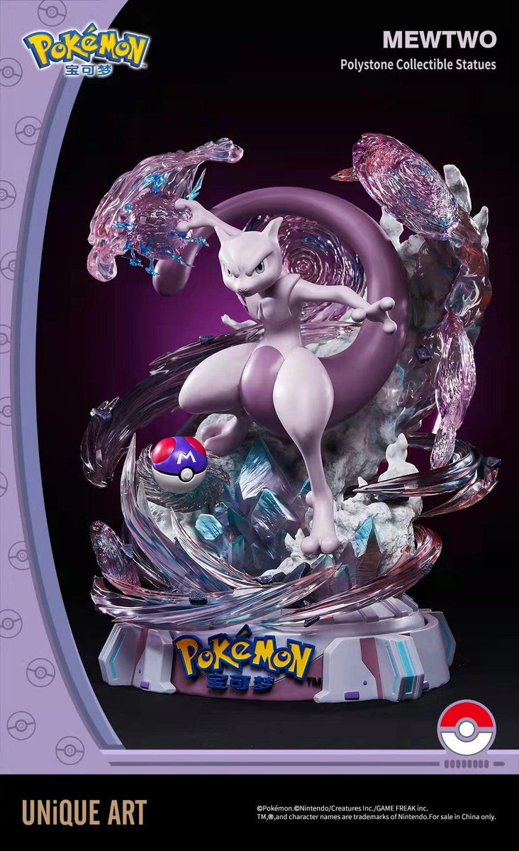 Pokemon Mewtwo Statue By UNiQUE ART – The Little Things