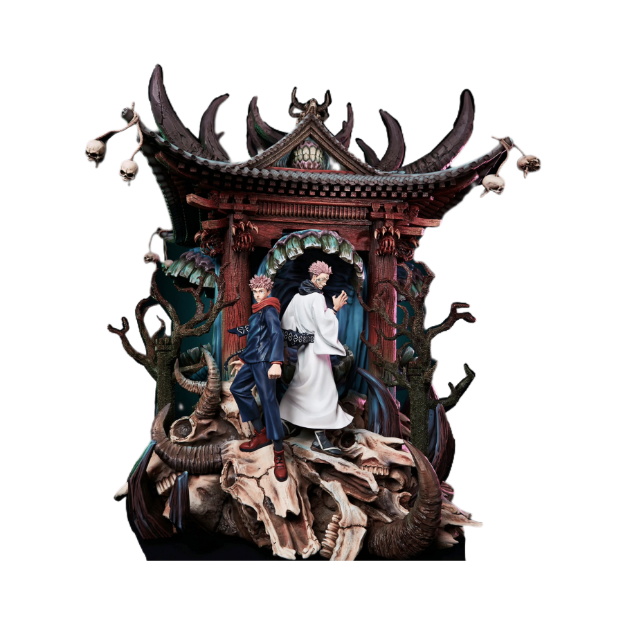JUJUTSU KAISEN Itadori Yuji & Ryomen Sukuna 1/4 Scale Statue By UNiQUE ...