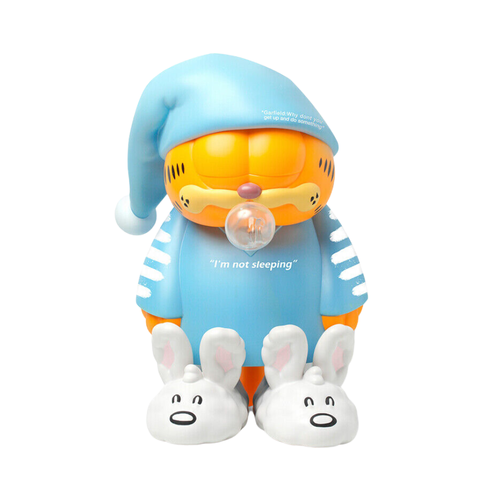 Garfield "I am not Sleeping" Blue 50cm By ZCWO – The Little Things