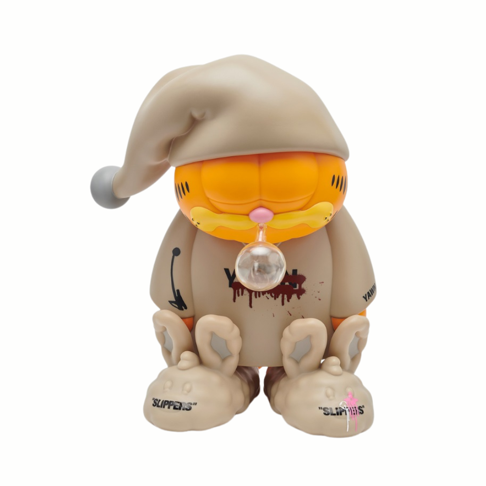 Garfield "I am not Sleeping" 50cm Yawn Figure By ZCWO – The Little Things