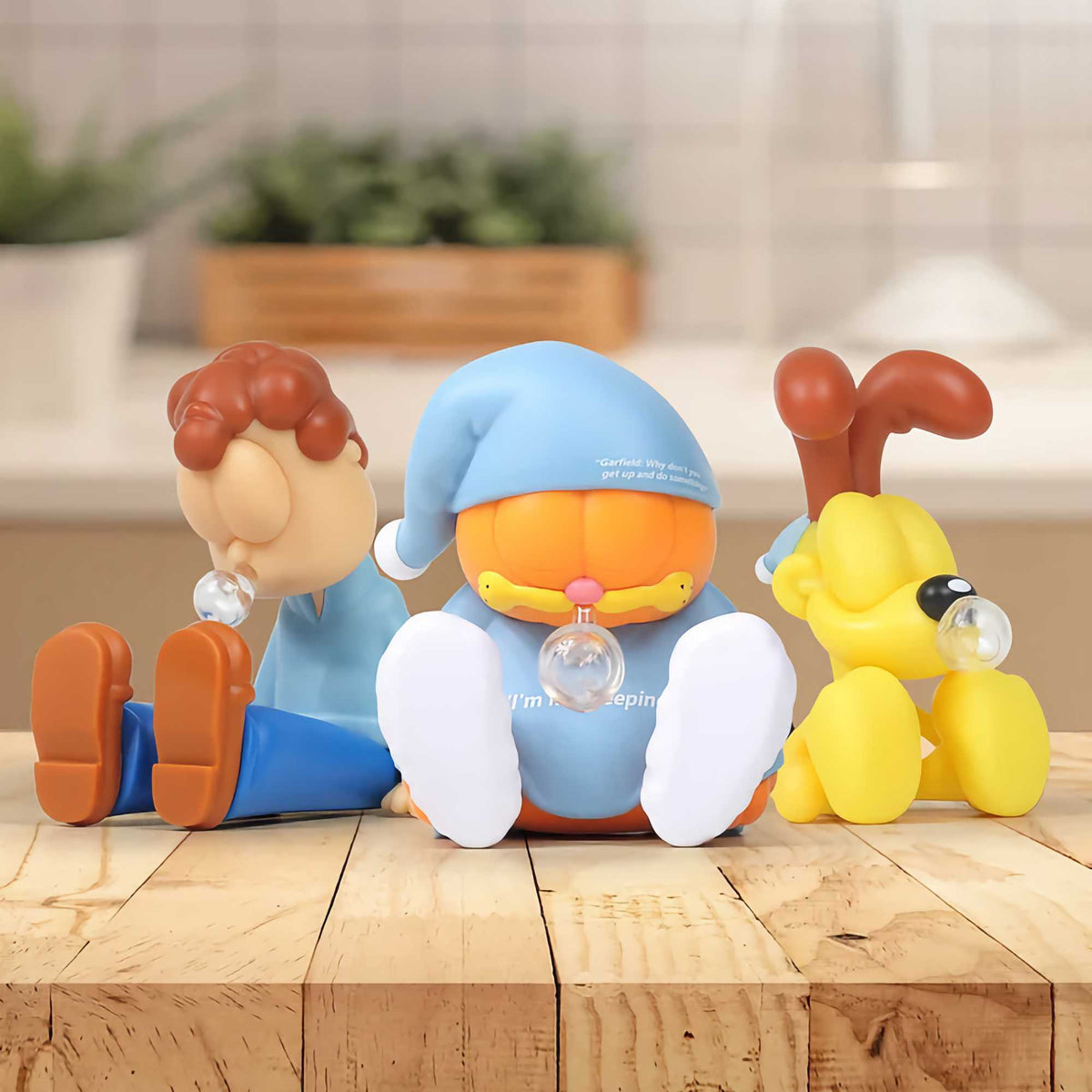 Sleeping Garfield Family Figure By ZCWO – The Little Things