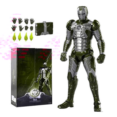 Marvel Luminous version of Iron Man MK5 Action Figure By ZD Toys – The ...