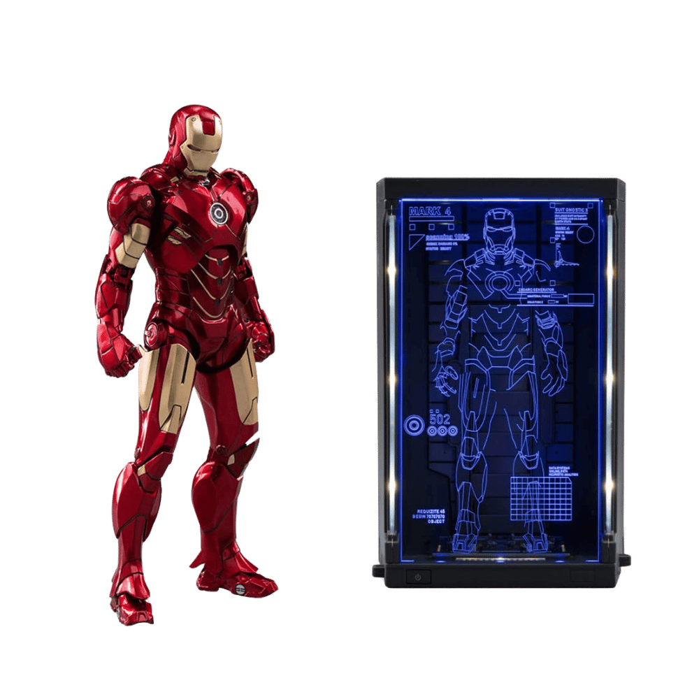Marvel Holographic Cage Set-MK4 Action Figure By ZD Toys – The Little ...