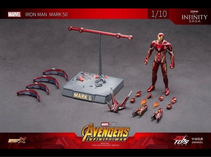 Marvel Iron Man MK50 Scene Set Action Figure By ZD Toys – The Little Things