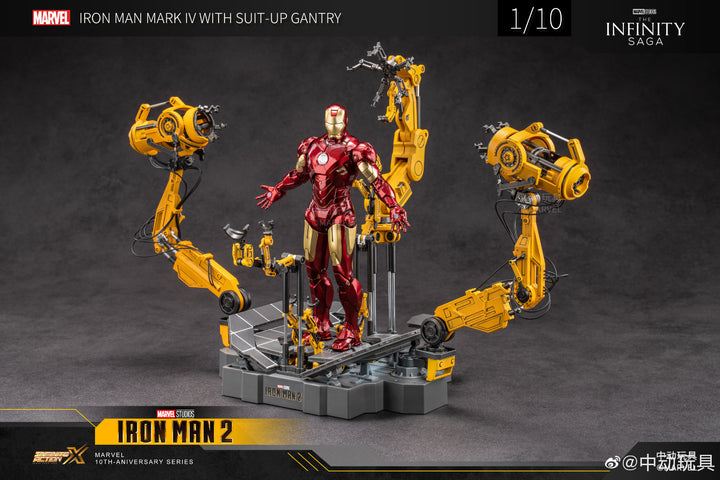 Marvel Iron Man Armor Dismantling Tab Action Figure By ZD Toys – The ...